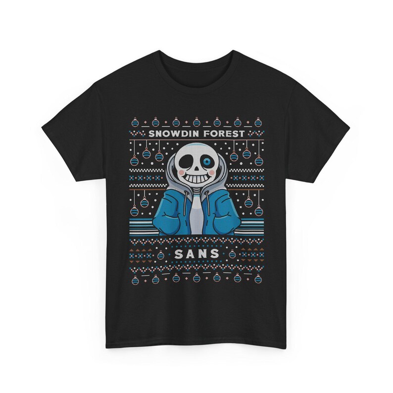 Snowdin Forest Ugly Sweater Unisex T-shirt // Undertale Video Game ...