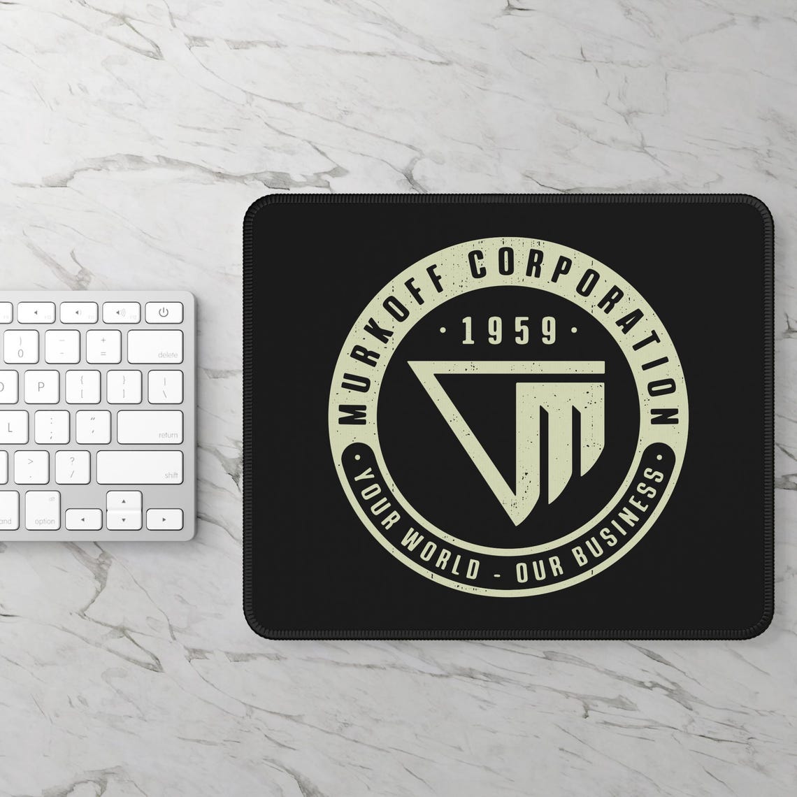 Mouse Pad Murkoff Corporation Emblem // the Outlast Trials Video Game ...