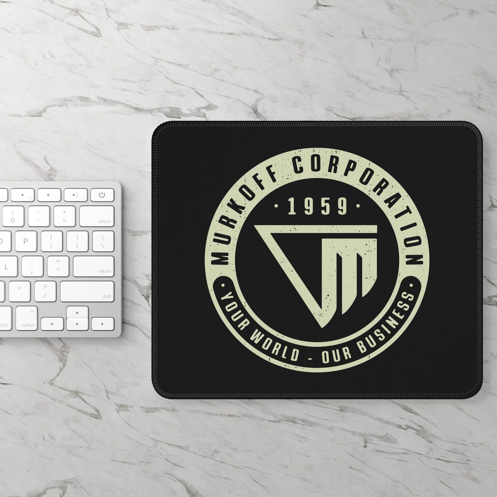 Mouse Pad Murkoff Corporation Emblem // the Outlast Trials Video Game ...