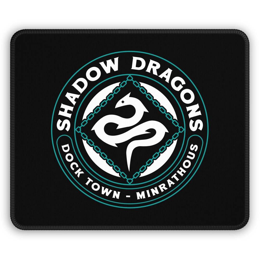 Mouse Pad Minrathous Shadow Dragons Emblem // Dragon Age the Vielguard ...