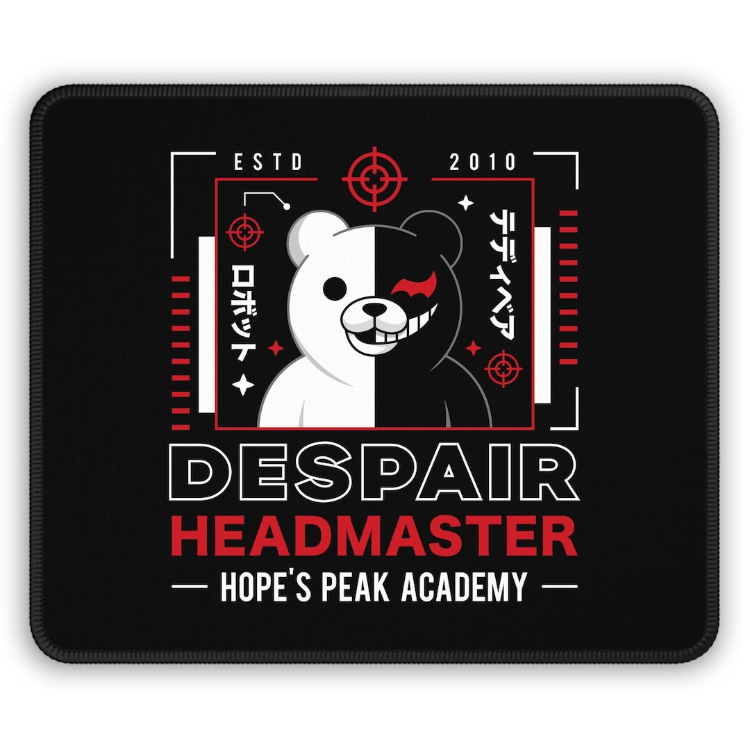 Mouse Pad Despair Headmaster Aesthetic // Danganronpa Video Games ...