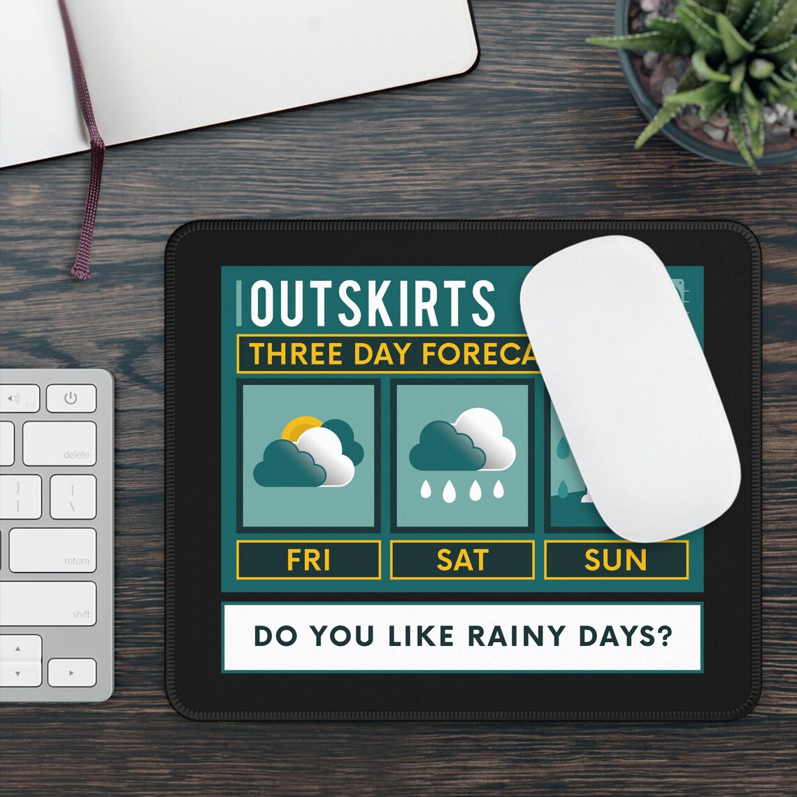 Mouse Pad Slugcat Weather Forecast // Rain World Video Game // Gaming ...