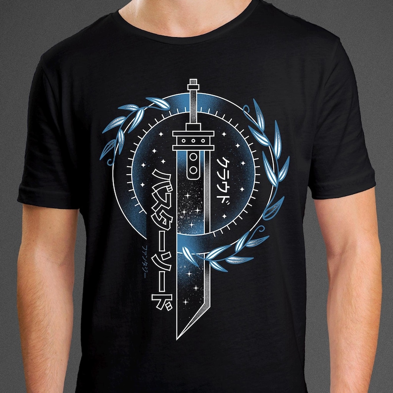 Buster Sword Tattoo Emblem Unisex T-shirt // Final Fantasy VII Video ...