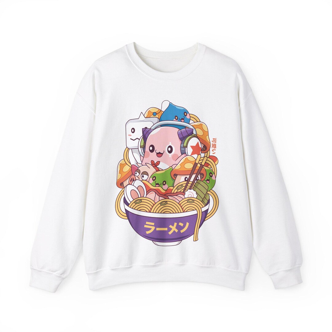 Maple World Monsters Ramen Unisex Crewneck Sweatshirt // Maplestory ...