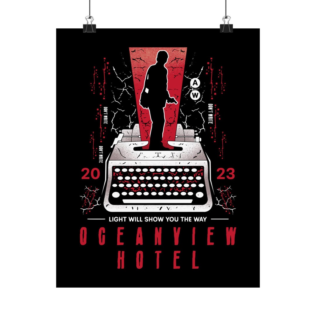 Dont Write Matte Vertical Poster // Alan Wake 2 Video Game // Cauldron ...