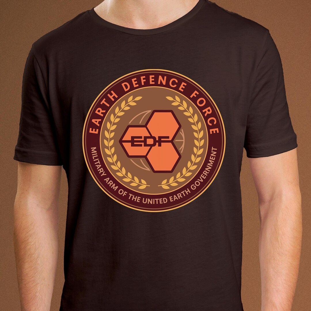 Earth Defence Force Emblem Unisex T-shirt // Red Faction Video Game ...