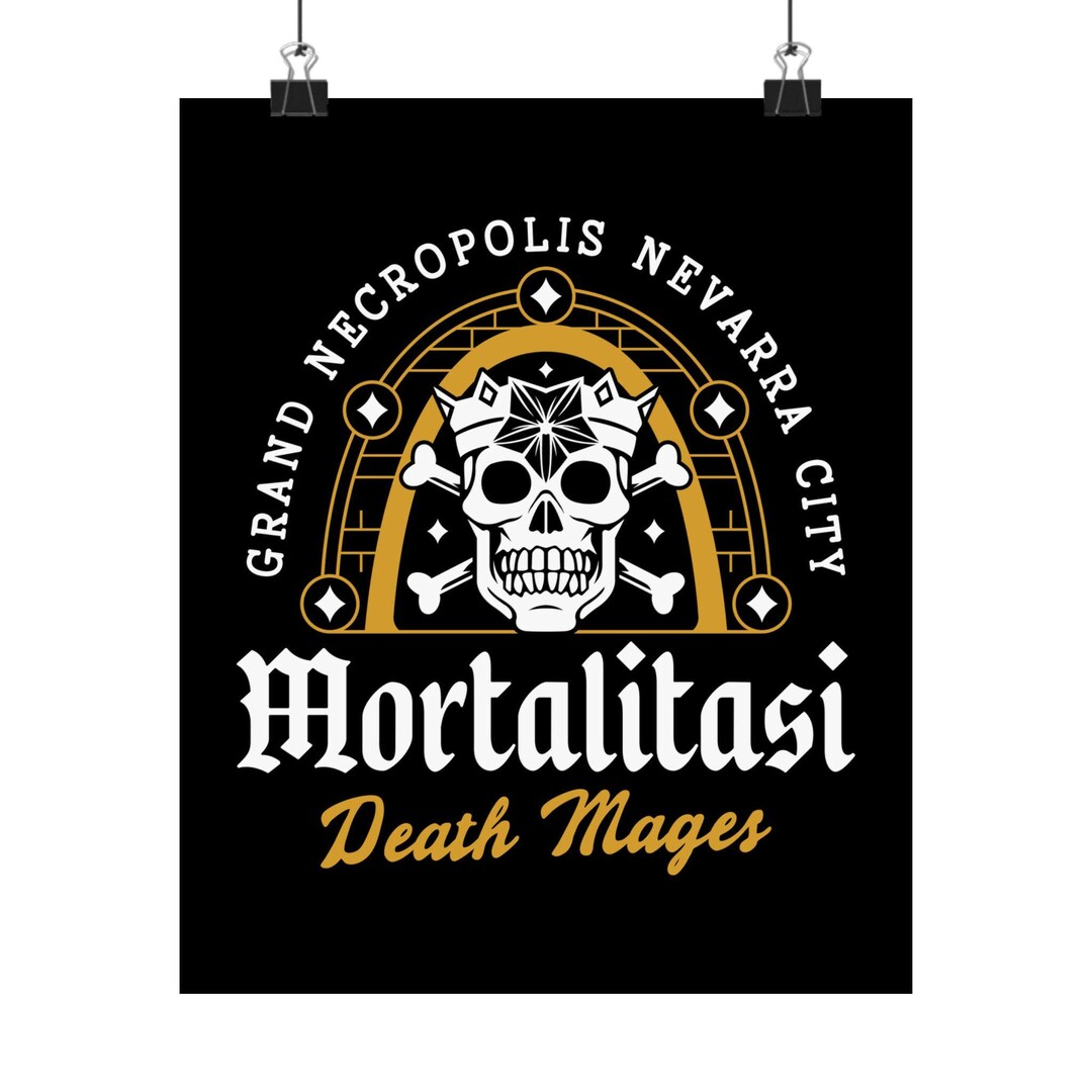 Mortalitasi Mages Emblem Matte Vertical Poster // Dragon Age the ...