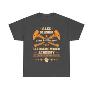 Alec Mason Mars Academy Unisex T-shirt // Red Faction Video Game ...