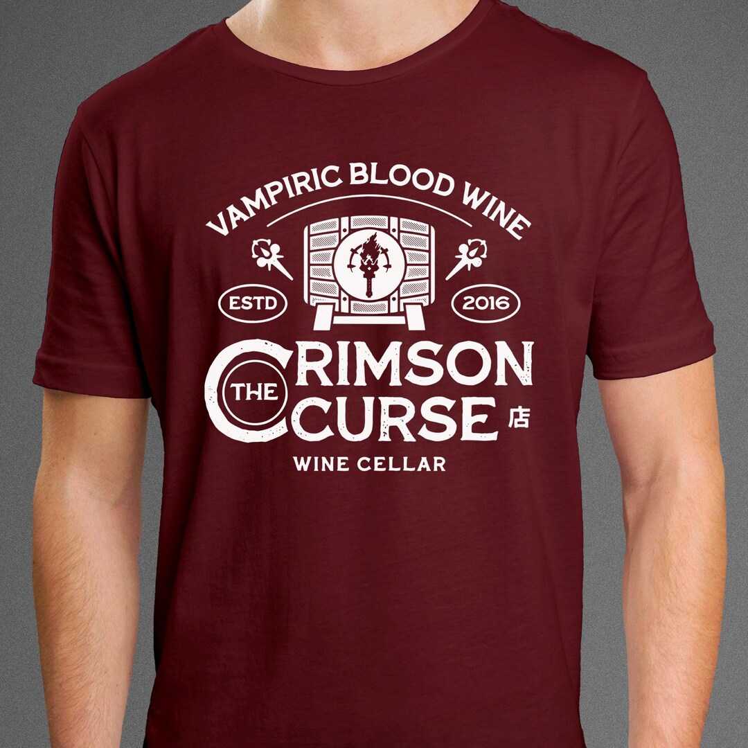 Crimson Curse Wine Cellar Unisex T-shirt // Darkest Dungeon Video Game ...