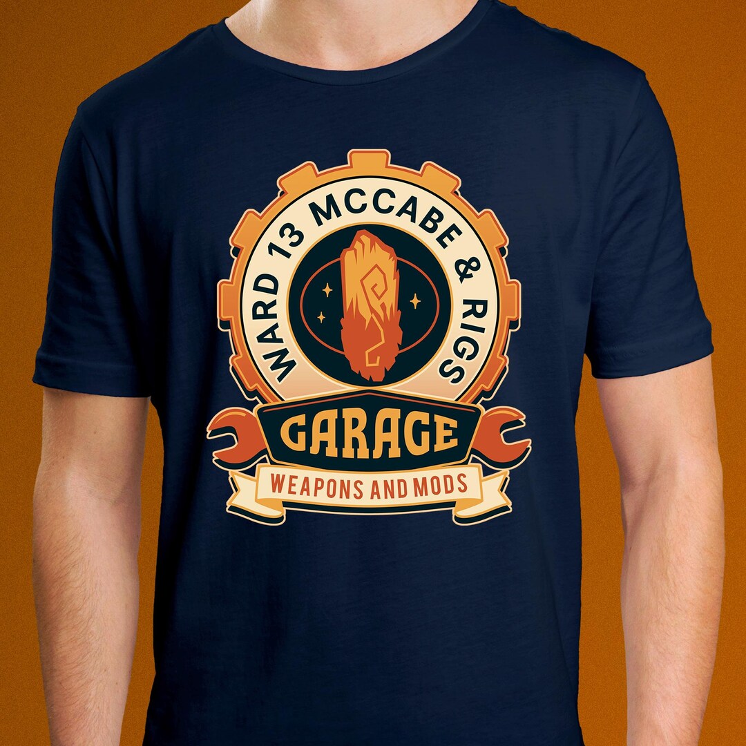 Ward 13 Garage Emblem Unisex T-shirt // Remnant 2 Video Game // Gaming ...