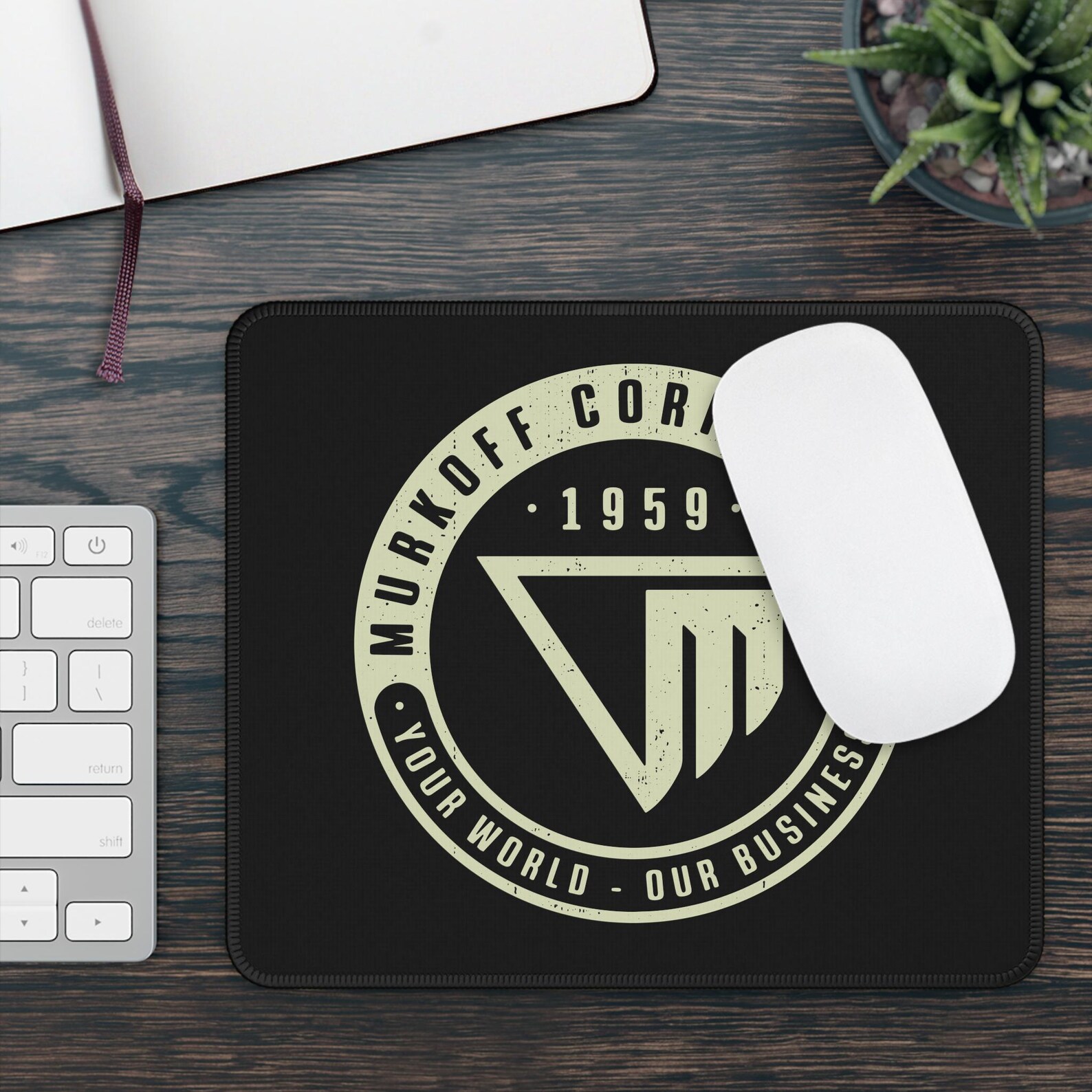 Mouse Pad Murkoff Corporation Emblem // the Outlast Trials Video Game ...