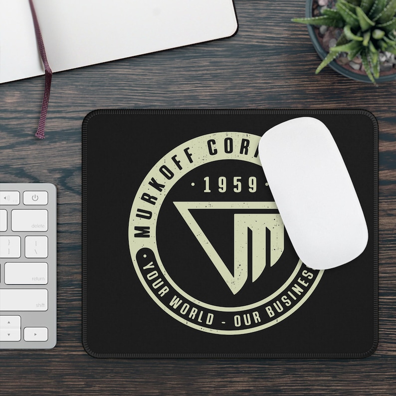 Mouse Pad Murkoff Corporation Emblem // the Outlast Trials Video Game ...