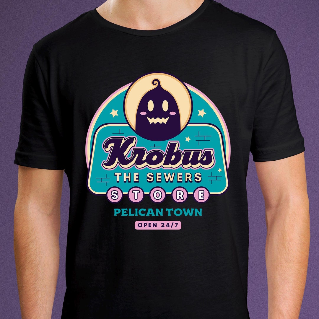 Krobus the Sewers Merchant Unisex T-shirt // Stardew Valley Video Game ...