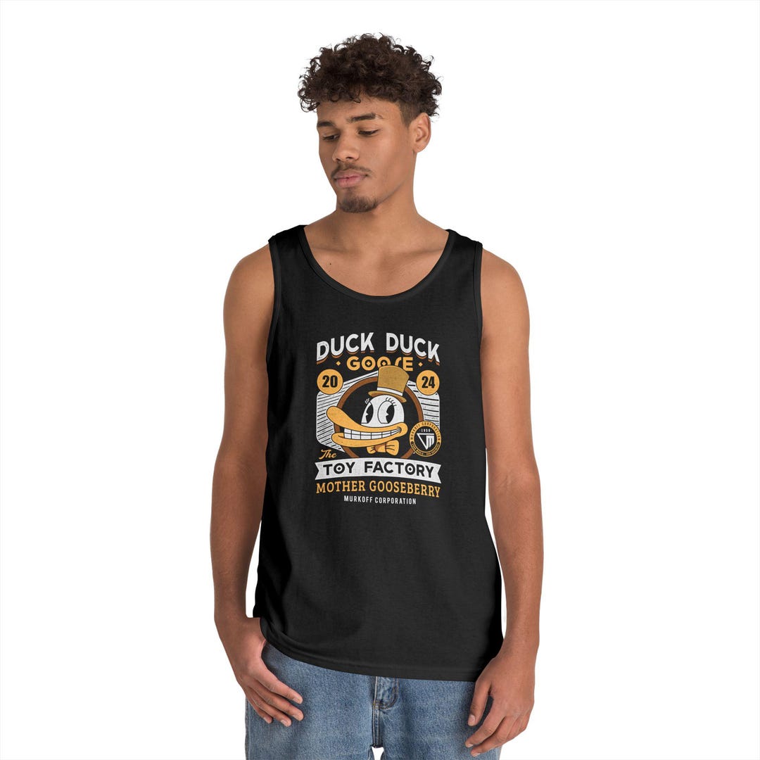 Sinyala Facility Toy Factory Unisex Heavy Cotton Tank Top // Outlast ...