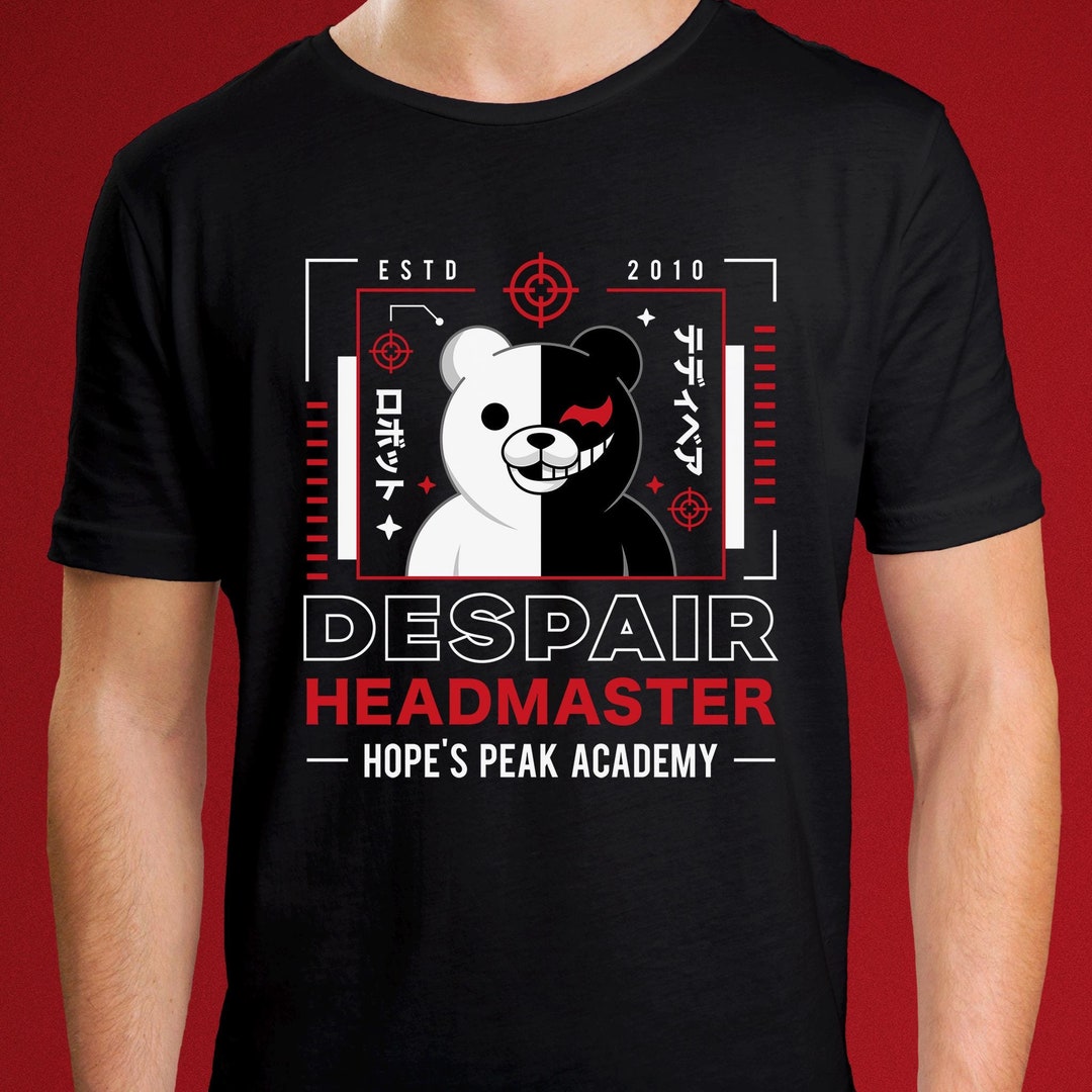 Despair Headmaster Aesthetic Unisex T-shirt // Danganronpa Video Game ...