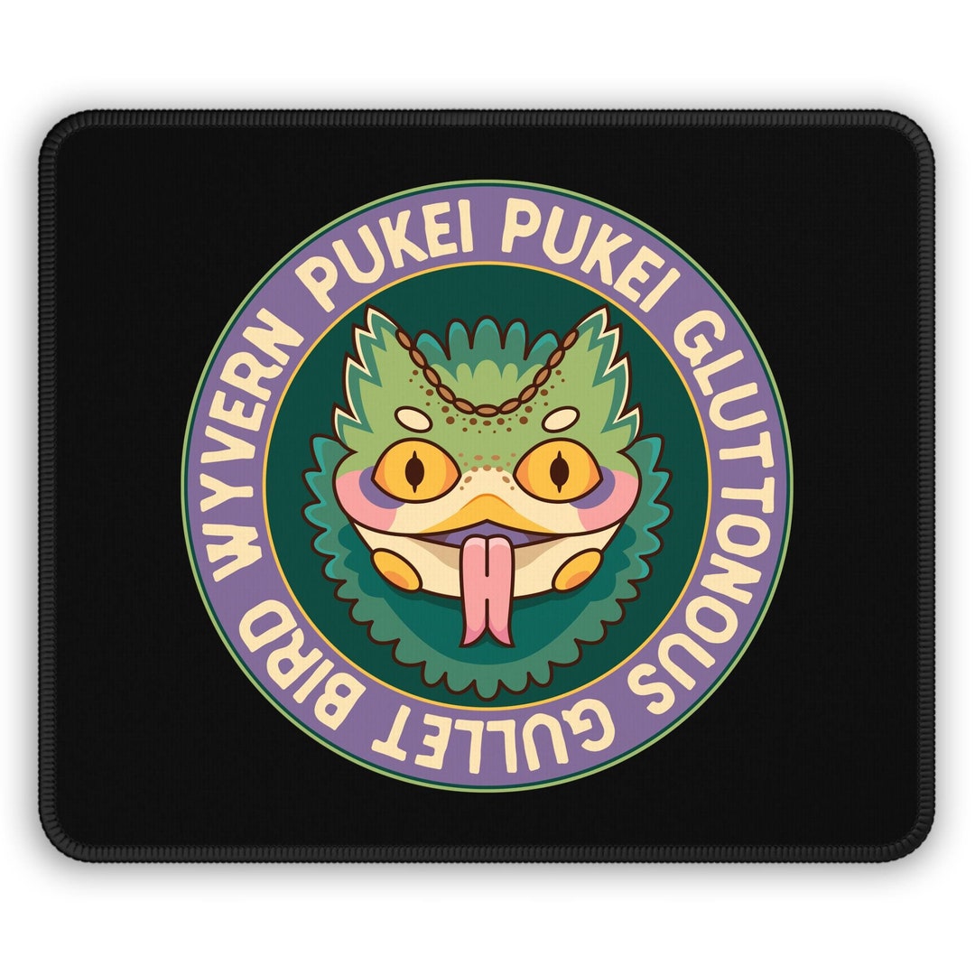 Mouse Pad Pukei Pukei Emblem // Monster Hunter Video Games // Gaming ...