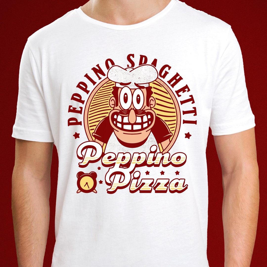 Peppino Pizza Emblem Unisex T-shirt // Pizza Tower Video Game // Gaming ...