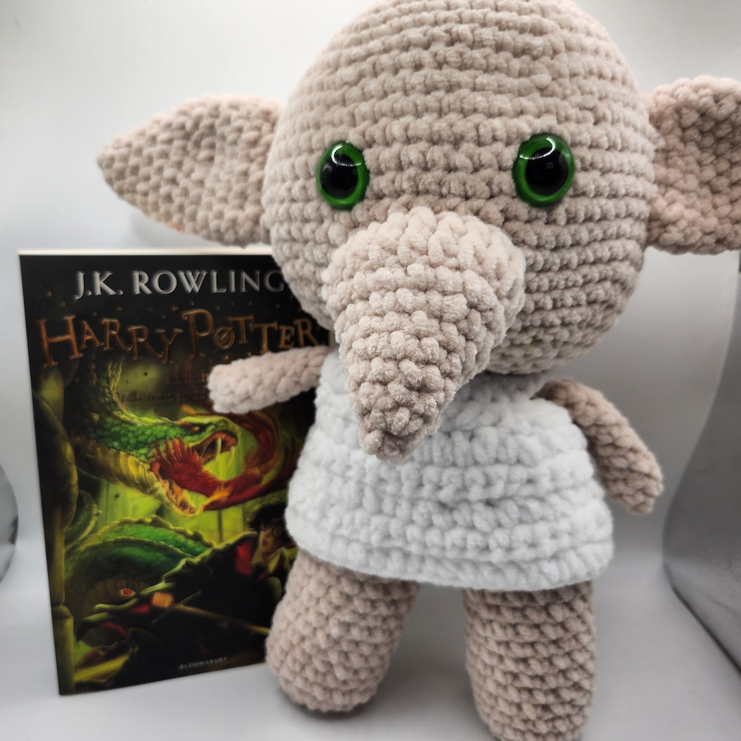 Amigurumi/ Crochet Dobby Made From Super Soft Chenille Yarn, Handmade ...