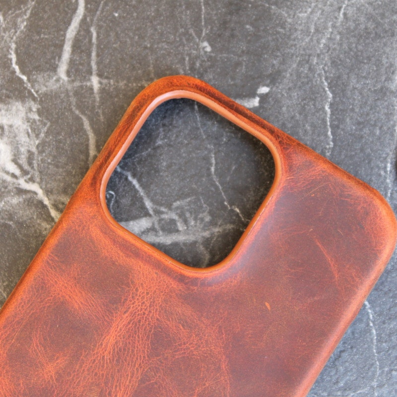 iPhone Leather Case - Etsy