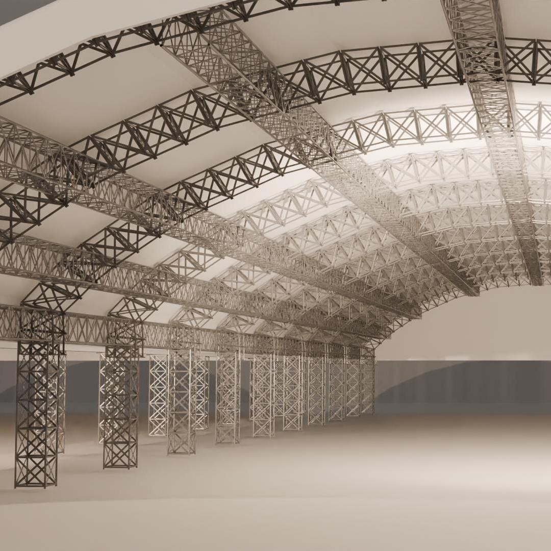 3D Scaffolding Structure (.blend File) for Events and Installations - Etsy