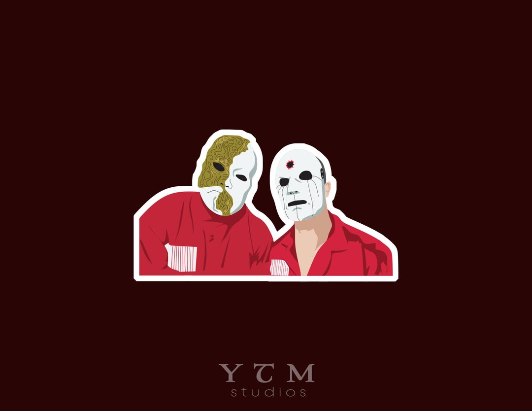 SLIPKNOT Vman & Eloy Vinyl Sticker - Etsy
