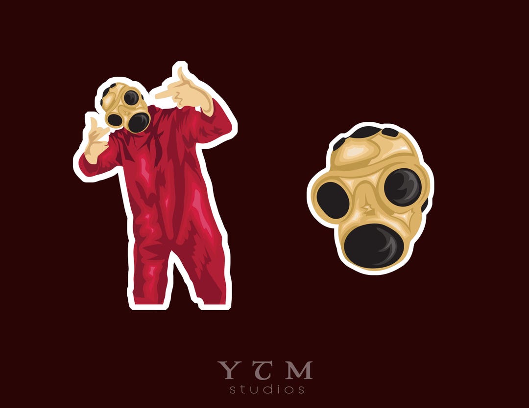 SLIPKNOT Sid Combo Sticker Pack - Etsy