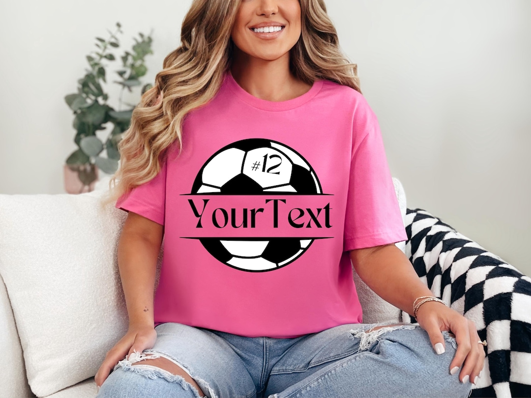 Personalized Name Soccer Shirt, Custom Soccer T-shirt, Custom Soccer ...