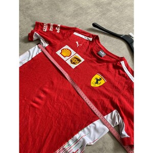 Puma Scuderia Ferrari T-shirt Mens Size L Red - Etsy