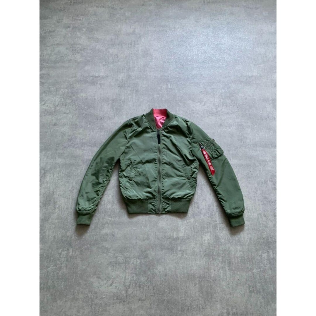 Alpha Industries Bomber Jacket Flyers Intermediate Ma-1 TT IP USA ...