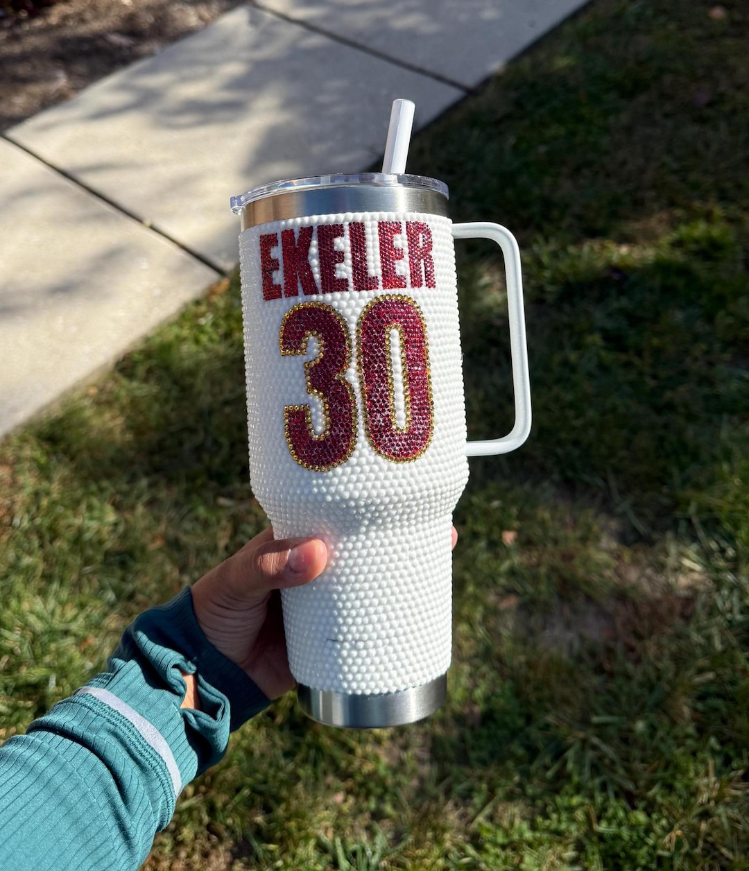 Commanders "w" Cup - WITH Name and Number - Etsy