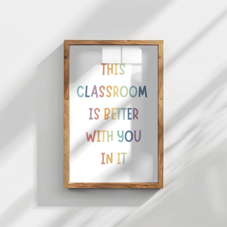 Boho Classroom Decor, Classroom Quotes, Inspirational Wall Art ...