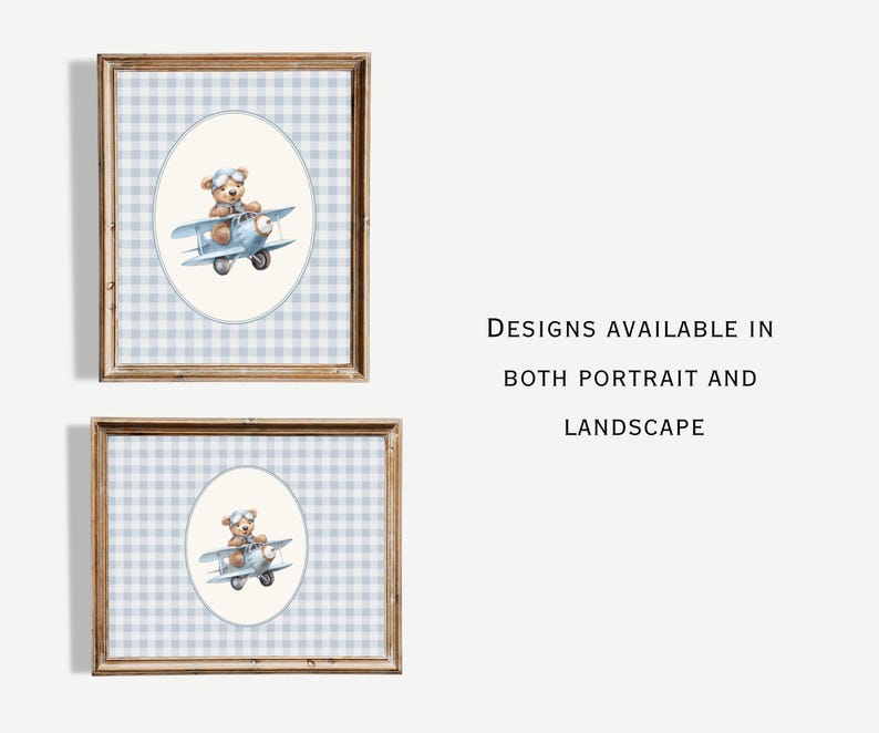 Vintage Boy Nursery, Blue Gingham Prints, Coquette Nursery, Timeless ...