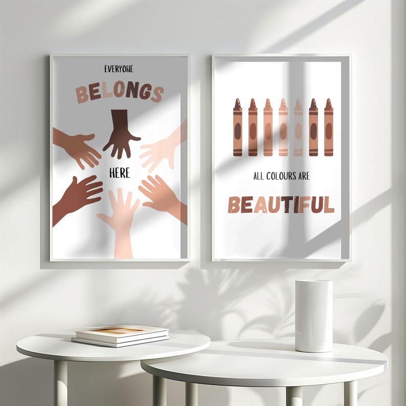 Diversity and Inclusion Posters, Inclusive Classroom Decor, Classroom ...