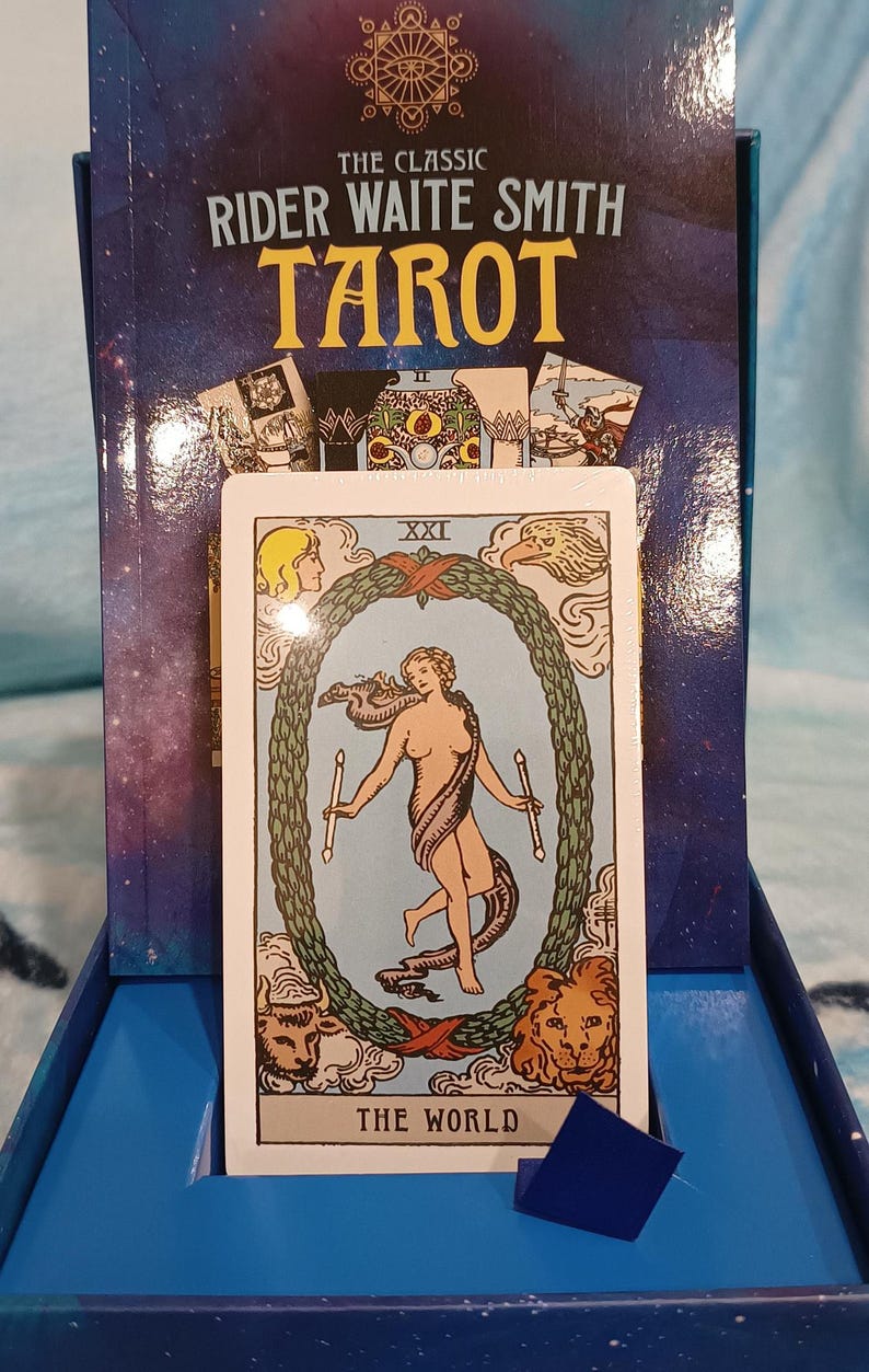 The Classic Rider Waite Smith Tarot Book & Deck. Includes 78 Cards and ...
