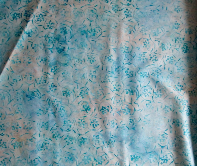 Light Blue Pinwheels Tonga Batik Fabric Timeless Treasures - Etsy