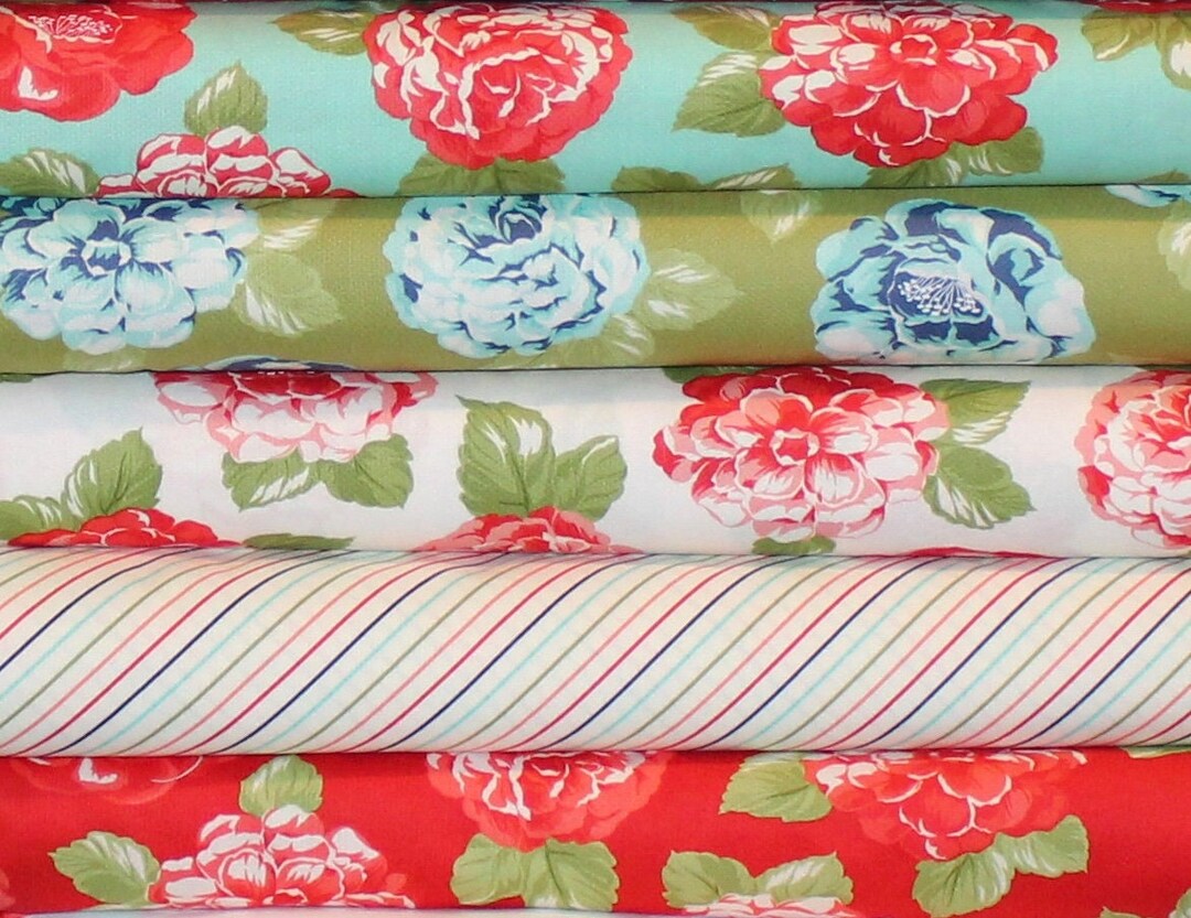 Early Bird Blooms Fabric Bundle Moda Bonnie and Camille - Etsy
