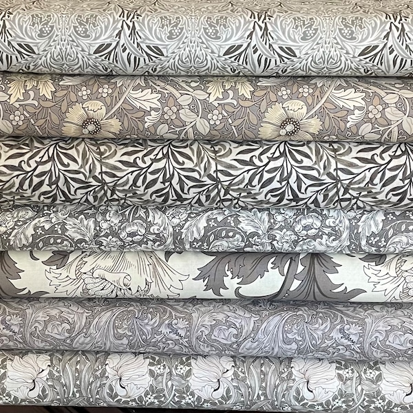 William Morris Fabric by the Yard - Etsy