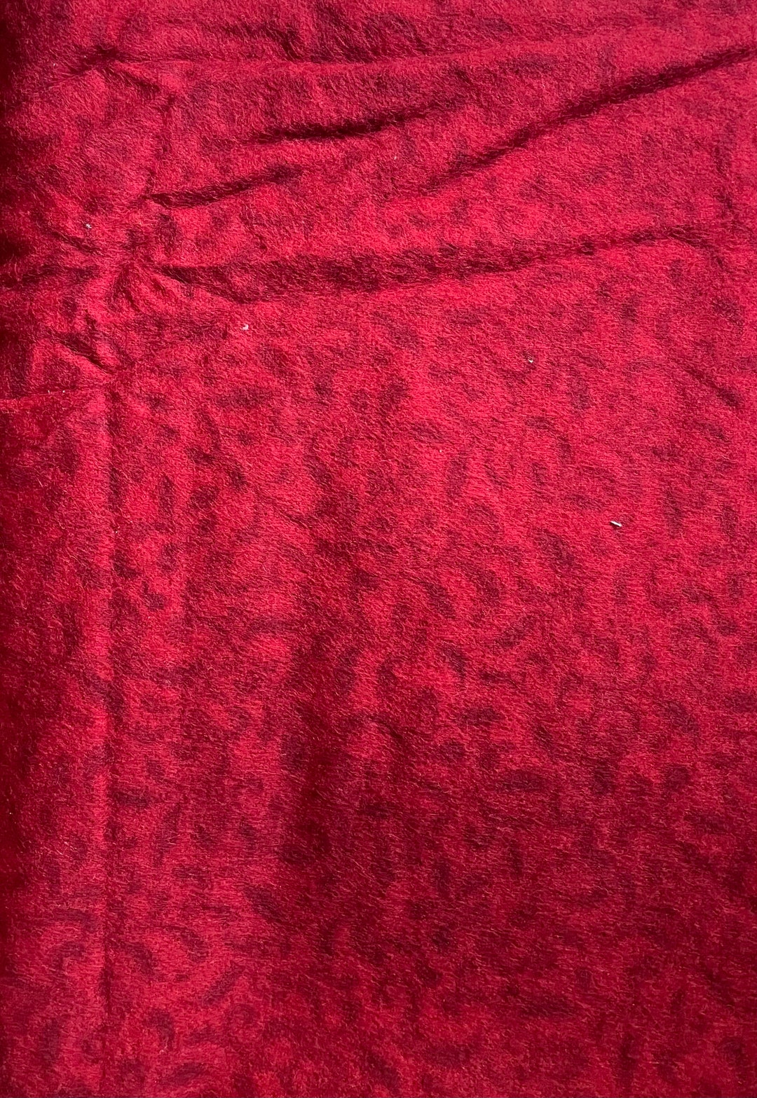 Red Flannel Fabric 28 X 44 CF2860 Timeless Treasures - Etsy