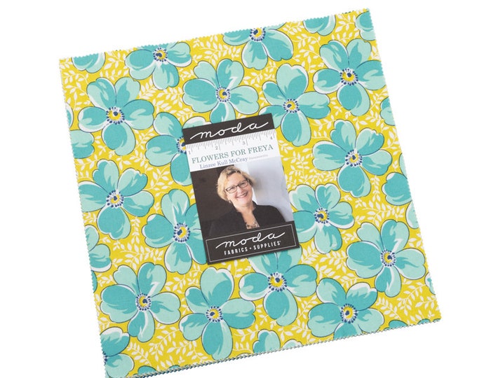 Flowers for Freya Layer Cake Fabric Moda Linzee Kull Mccray - Etsy