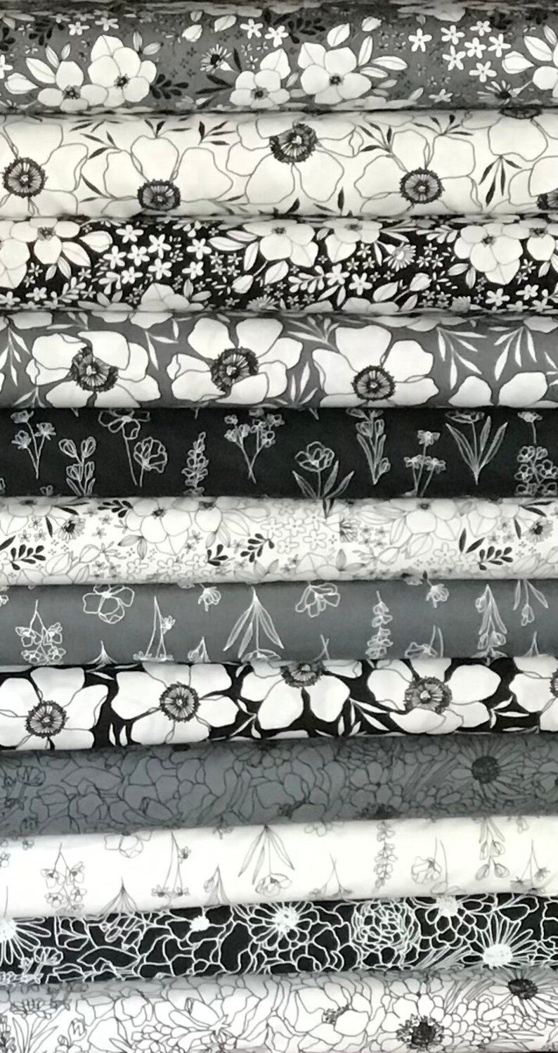 Illustrations Half Yard Fabric Bundle Moda Alli K Designs - Etsy