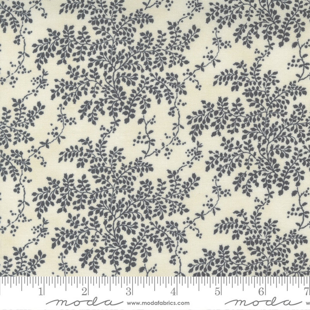 Cream Black Couture Date Night Fabric 20 X 44 Moda Basicgrey 30713 15 ...