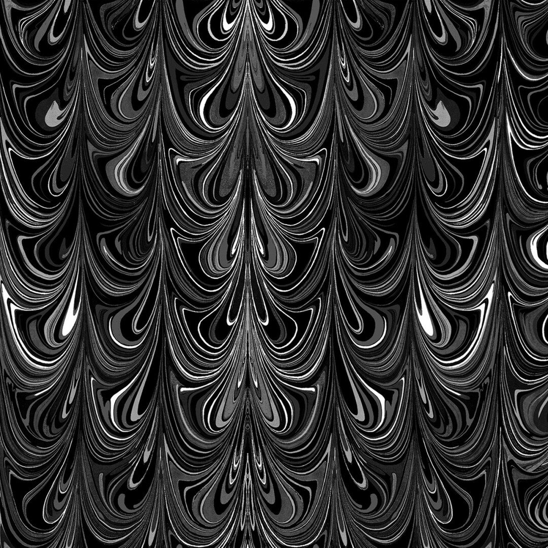Black Needle Stars Fabric - 13473B-12 - Paula Nadelstern - Benartex ...