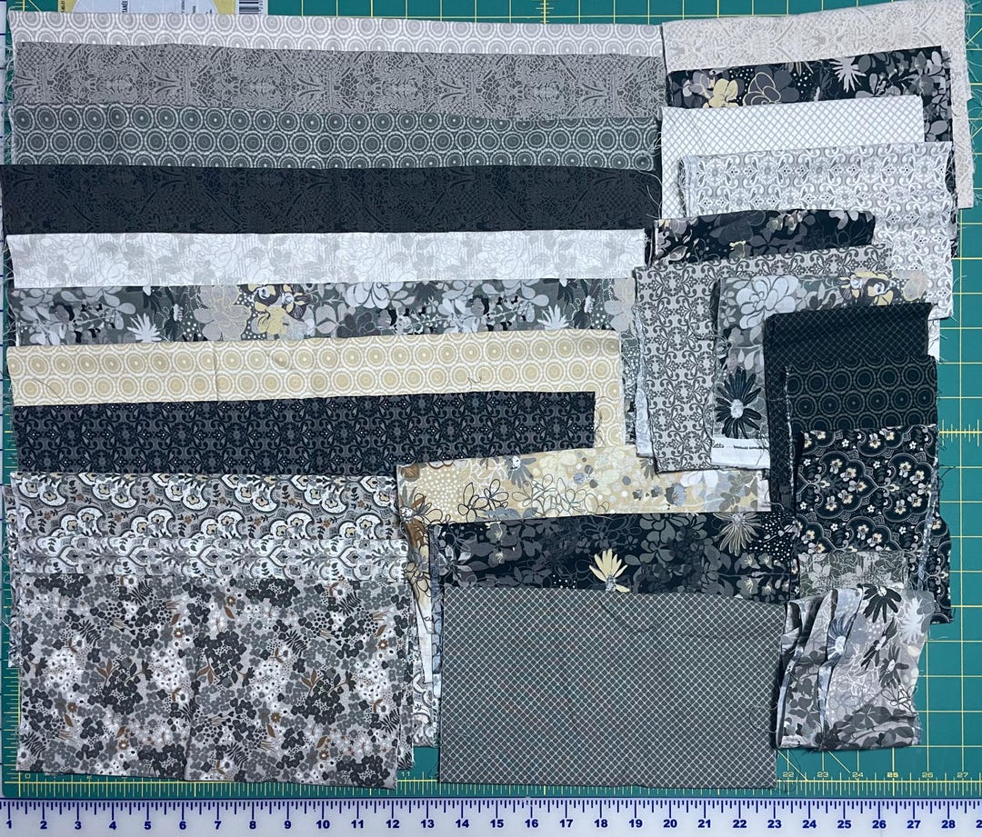 Stiletto Fabric Moda Basicgrey End of Bolts - Etsy