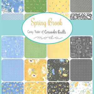 Spring Brook Jelly Roll Fabric - Moda - Corey Yoder - Etsy