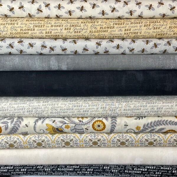 Moda Bee Joyful Fabric - Etsy