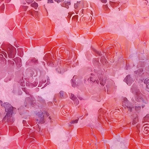 Purple Batik Fabric - Etsy