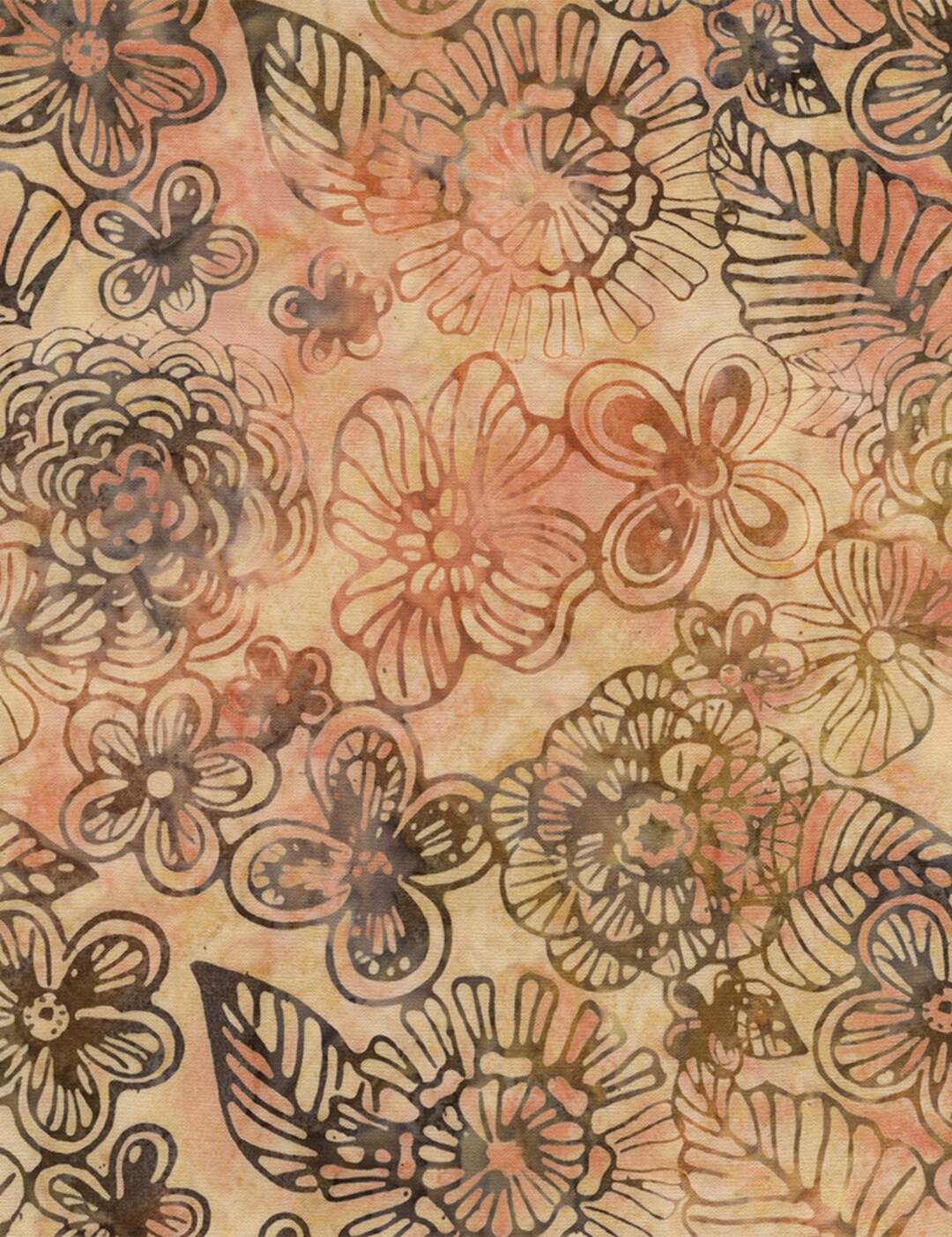 Magic Garden Tonga Batik Fabric Timeless Treasures B3670 - Etsy