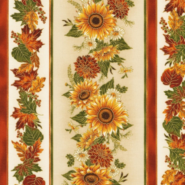 Robert Kaufman Autumn Bouquet Fabric - Etsy