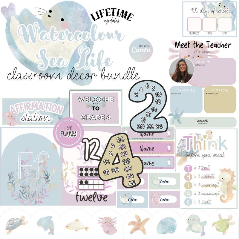 Ocean Theme Classroom - Etsy