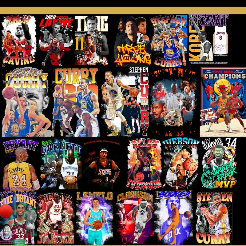 Nba T Shirt Designs - Etsy